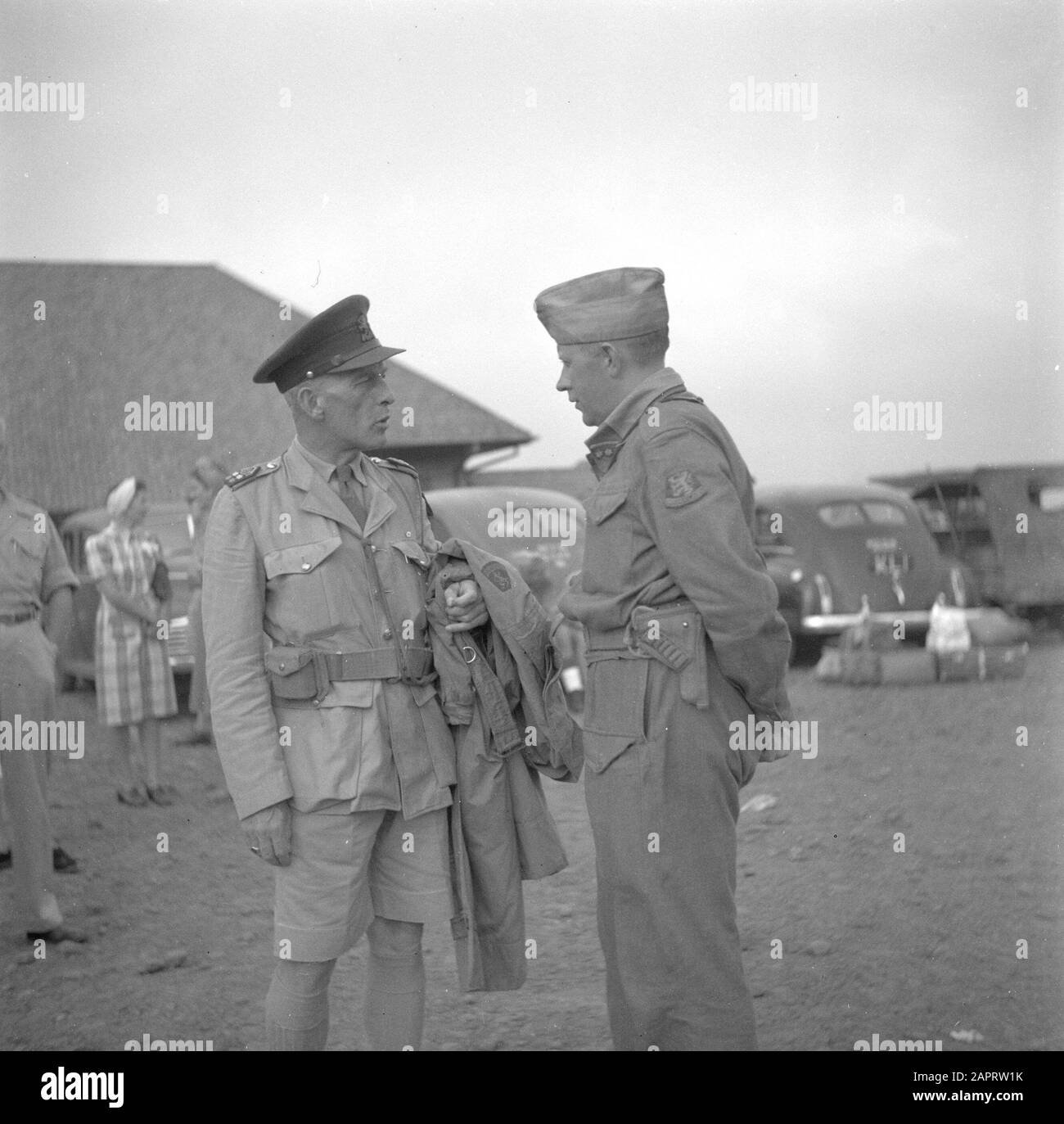 War volunteers in Malacca and Indonesia An English and a Dutch officer ...