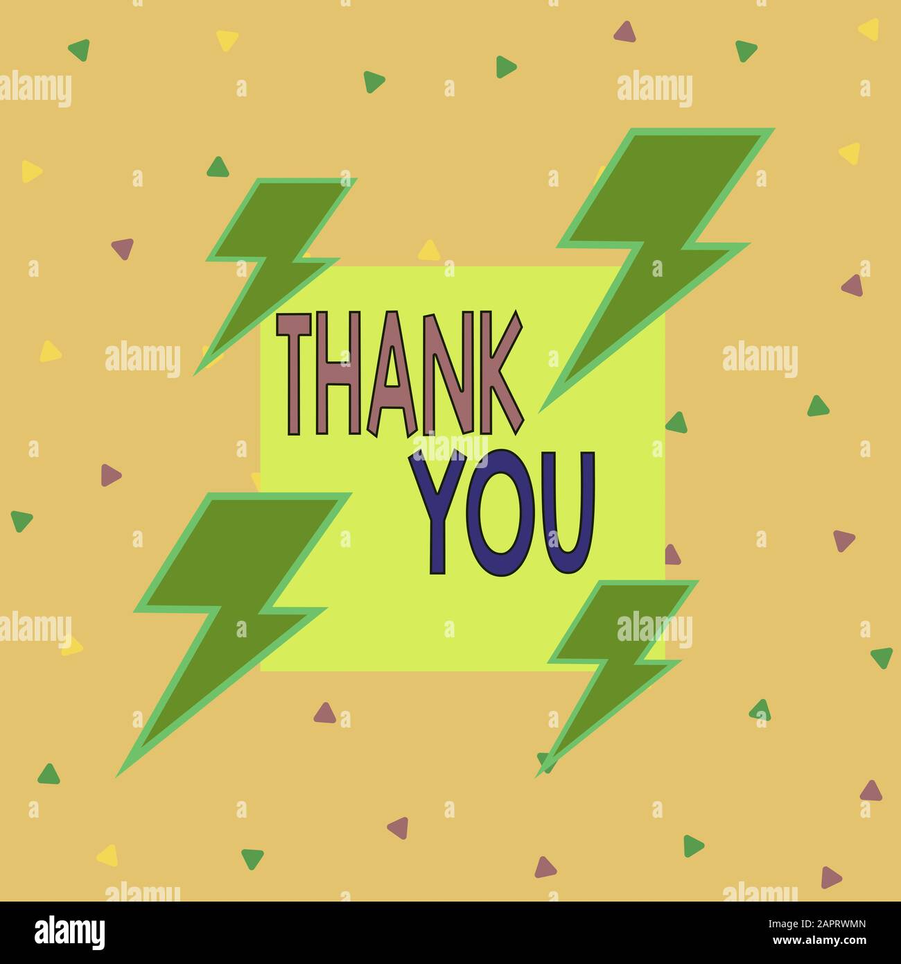Handwriting text writing Thank You. Conceptual photo polite expression ...