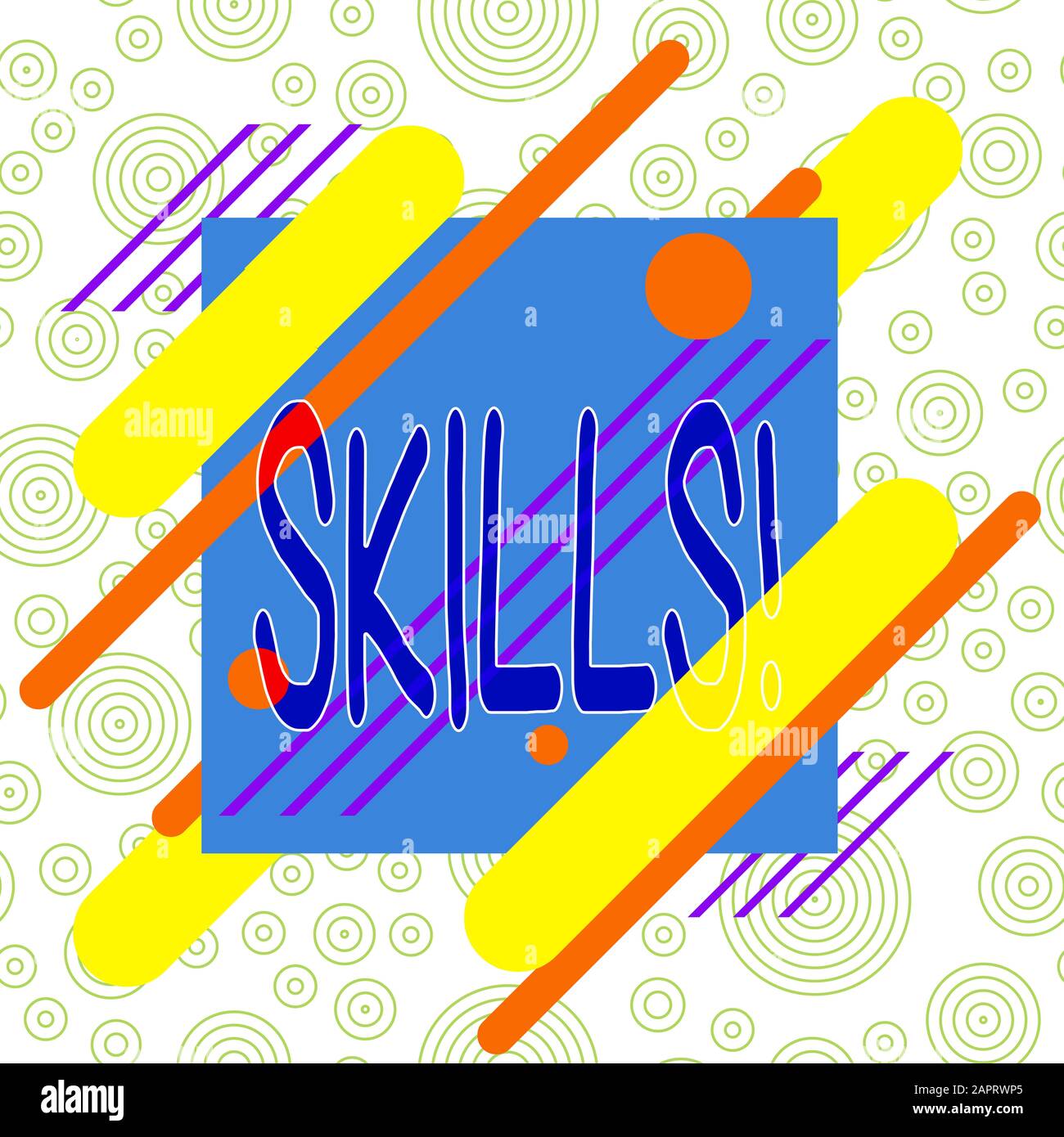 Conceptual hand writing showing Skills. Concept meaning ability do ...