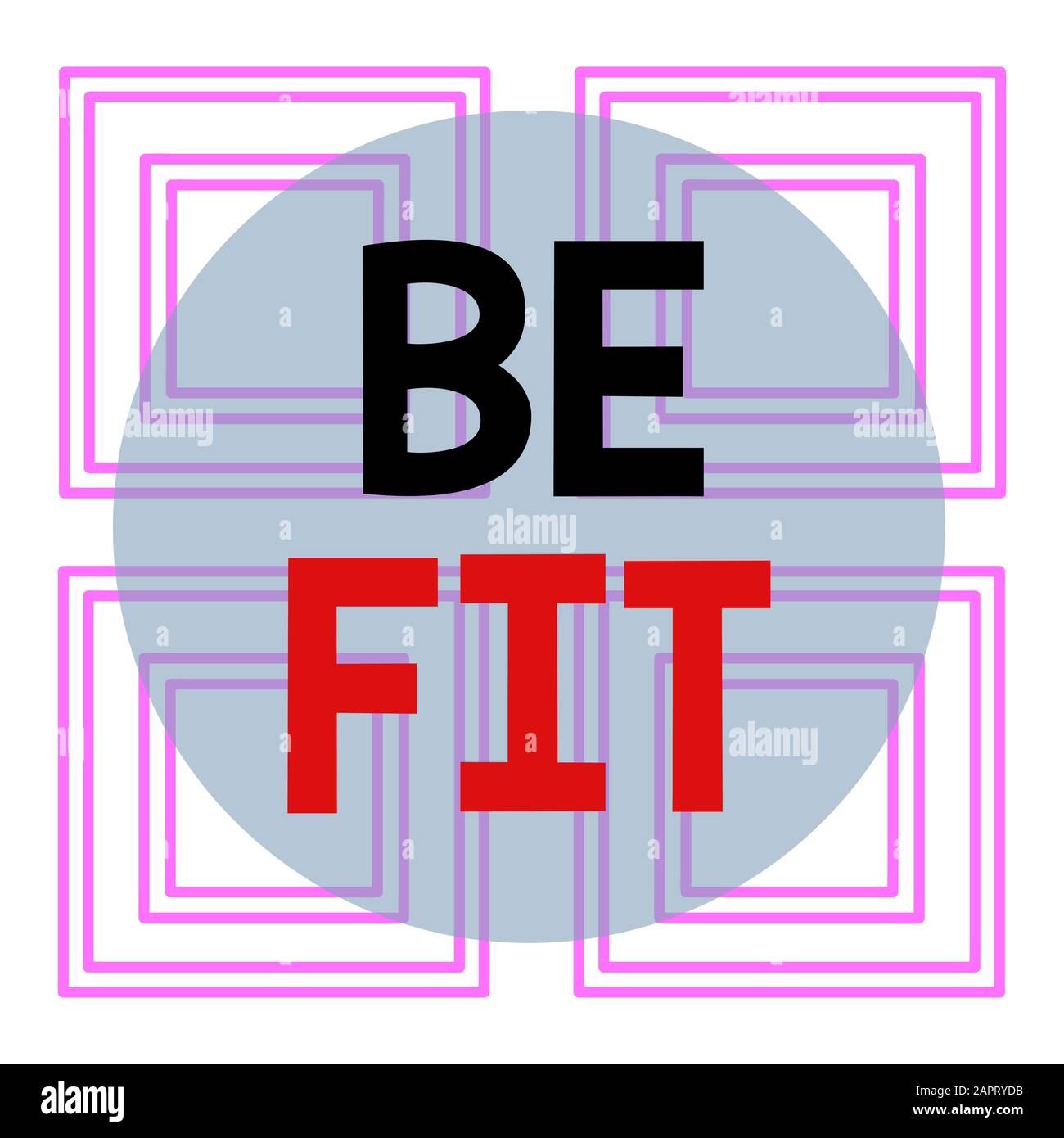Conceptual hand writing showing Be Fit. Concept meaning of a suitable ...