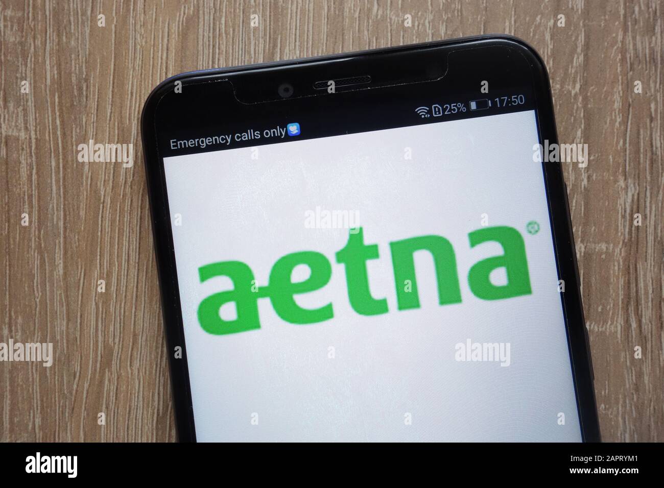 Aetna logo hi-res stock photography and images - Alamy