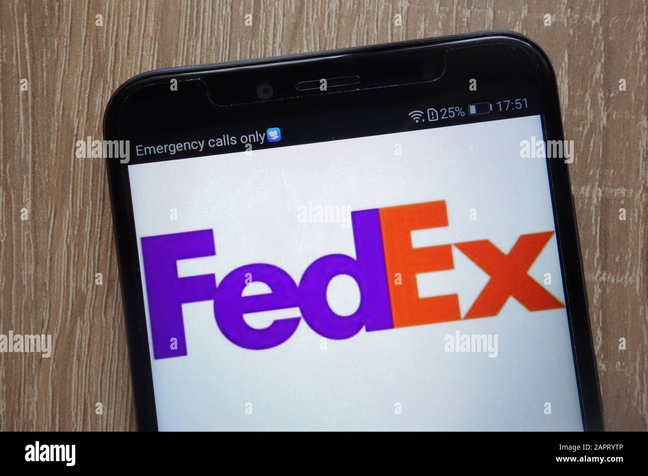 FedEx logo displayed on a modern smartphone Stock Photo - Alamy