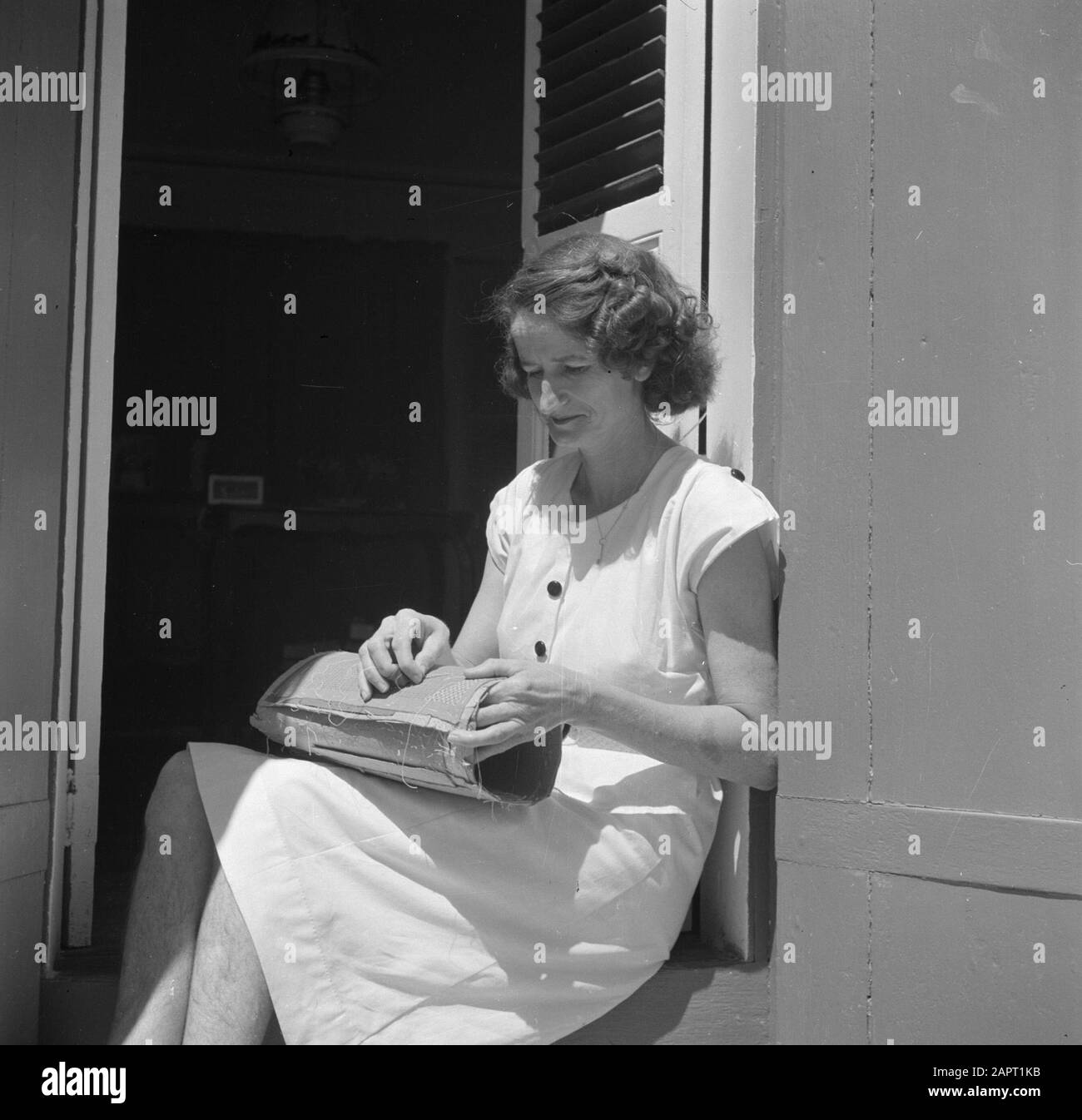 Saba caribbean island netherlands Black and White Stock Photos & Images ...