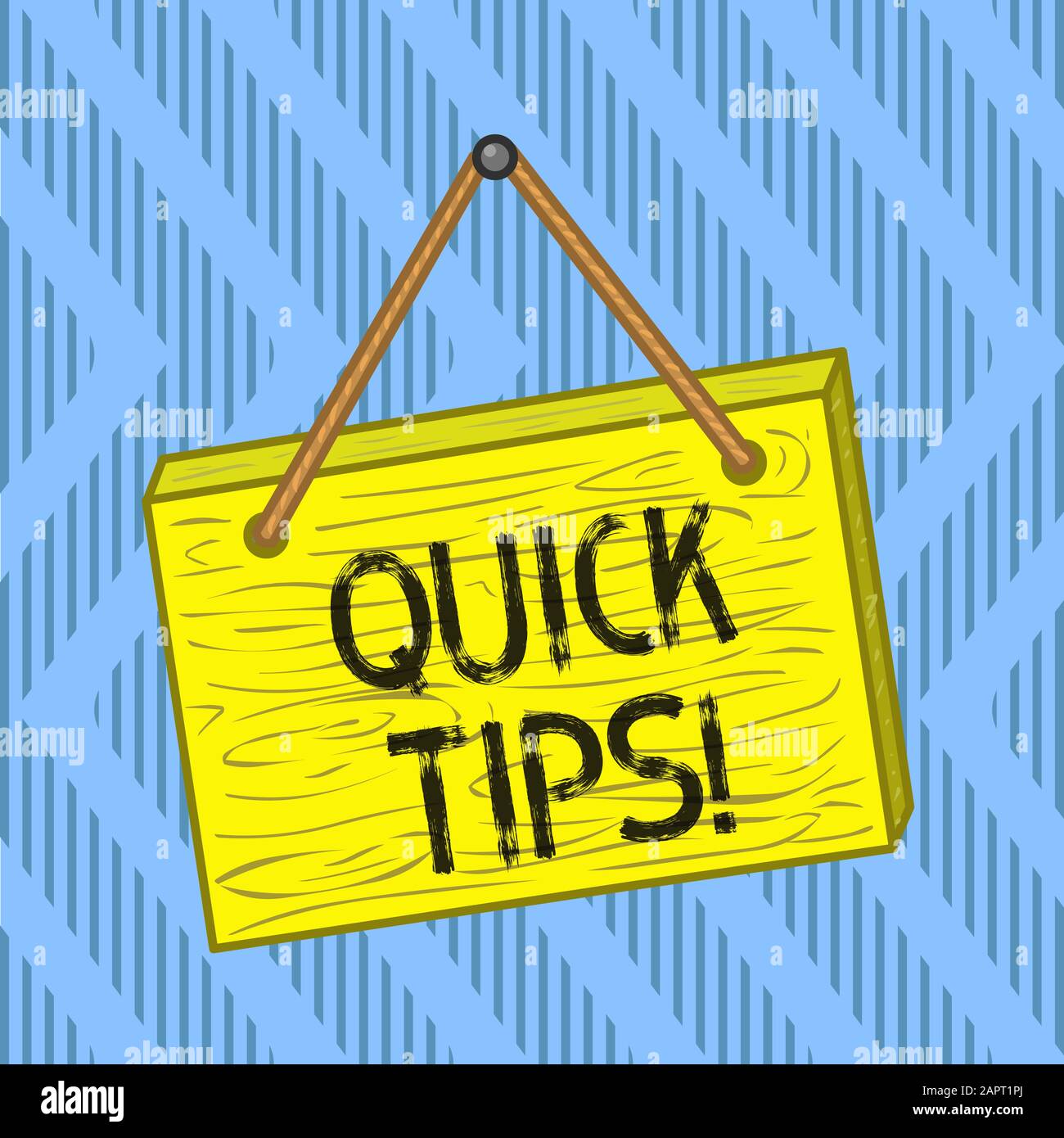 Word writing text Quick Tips. Business photo showcasing small but ...