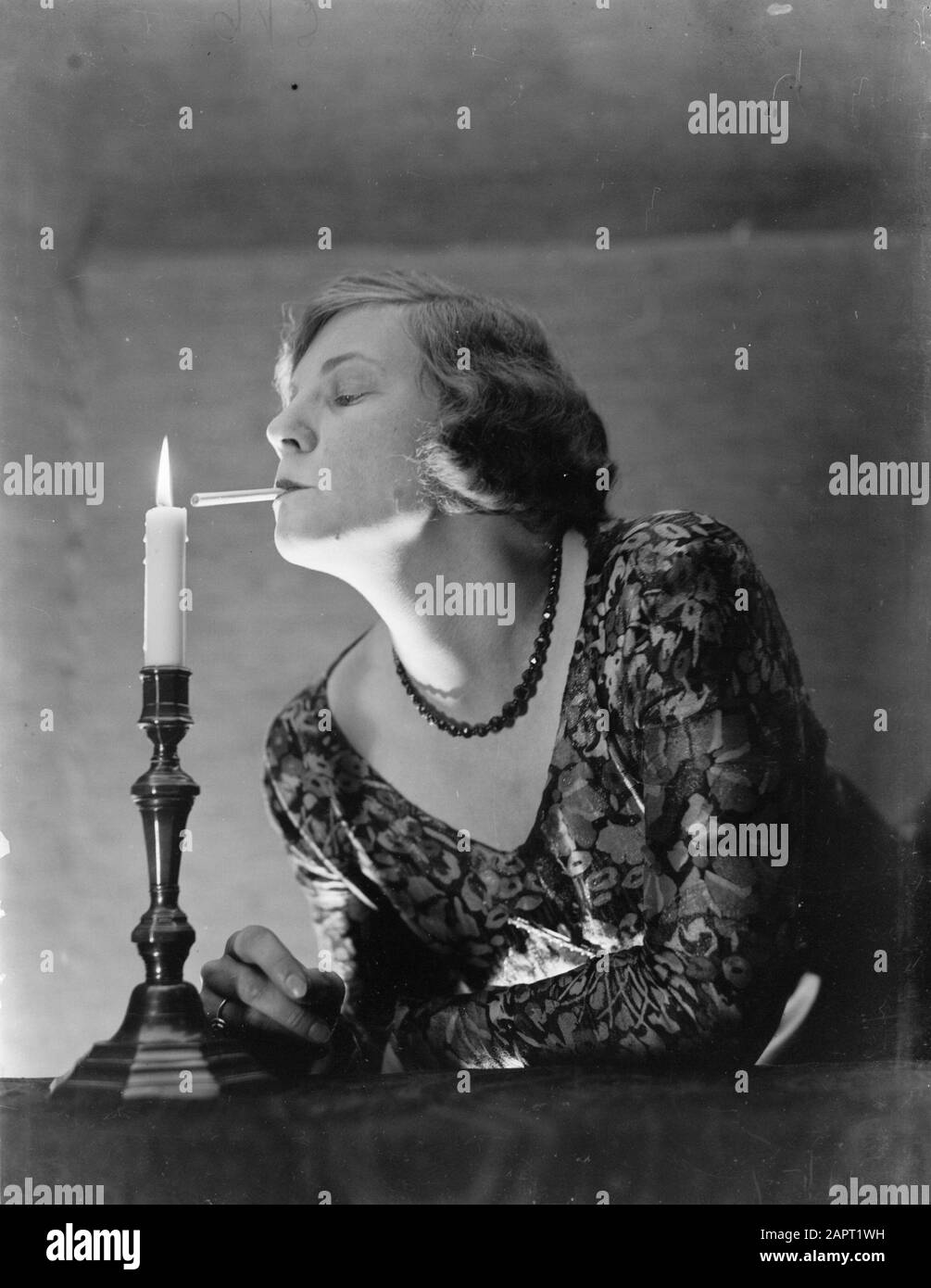 Candle smoking Black and White Stock Photos & Images - Alamy