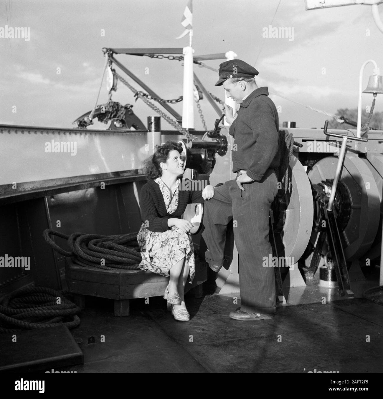 Rhine navigation, reportage about living and working on board a Rhine ...