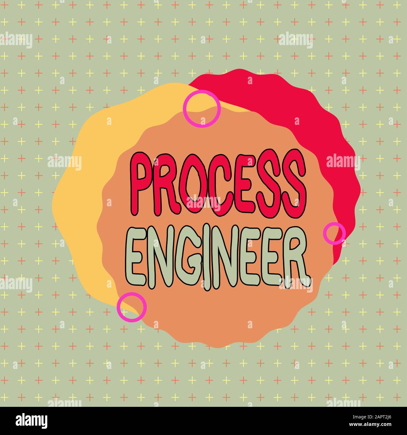 Text sign showing Process Engineer. Business photo showcasing ...