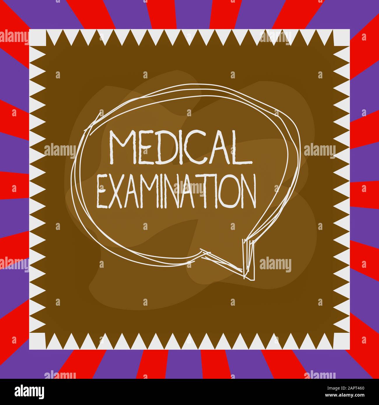 Handwriting text writing Medical Examination. Conceptual photo Checkup ...