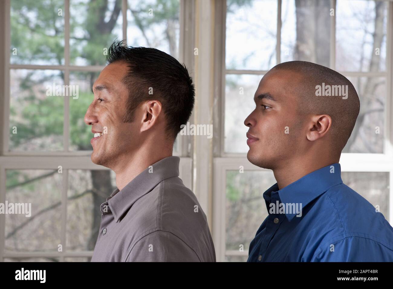Left side view asian male hi-res stock photography and images - Alamy