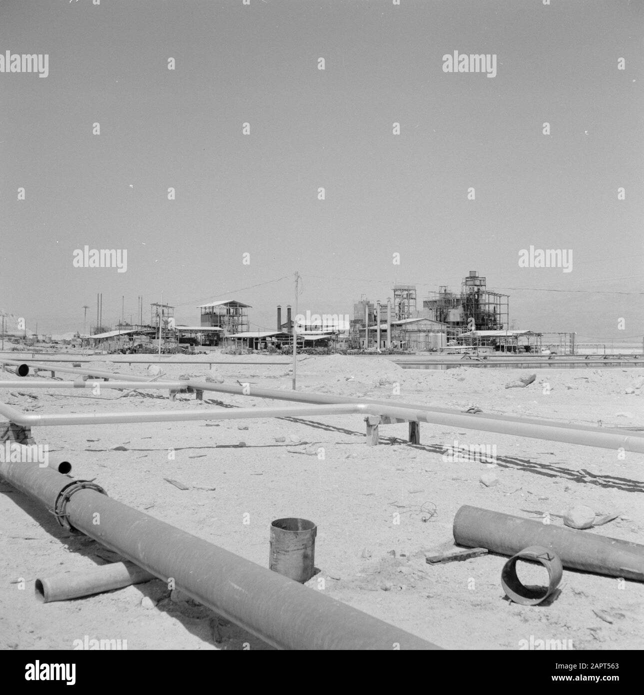 Israel 1964-1965 Factory by the Dead Sea Date: 1964 Location: Israel ...