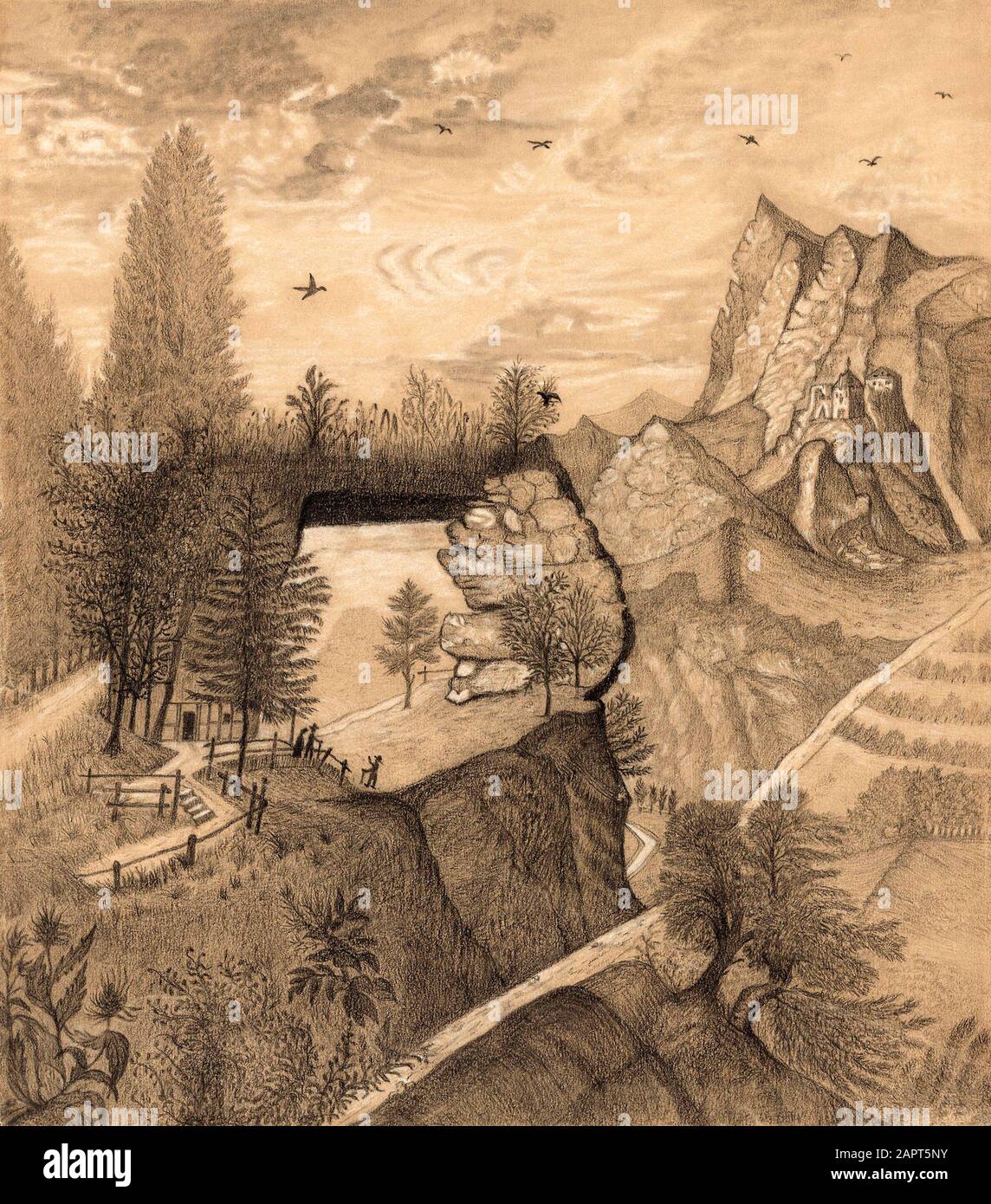 Henri Rousseau artwork Stock Photo - Alamy