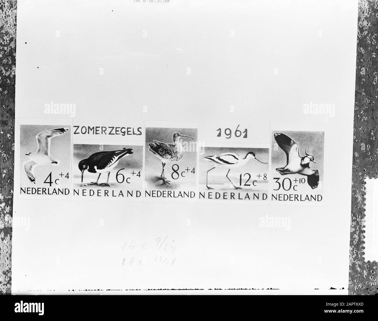 Summer stamps 1961 Date: March 17, 1961 Stock Photo - Alamy