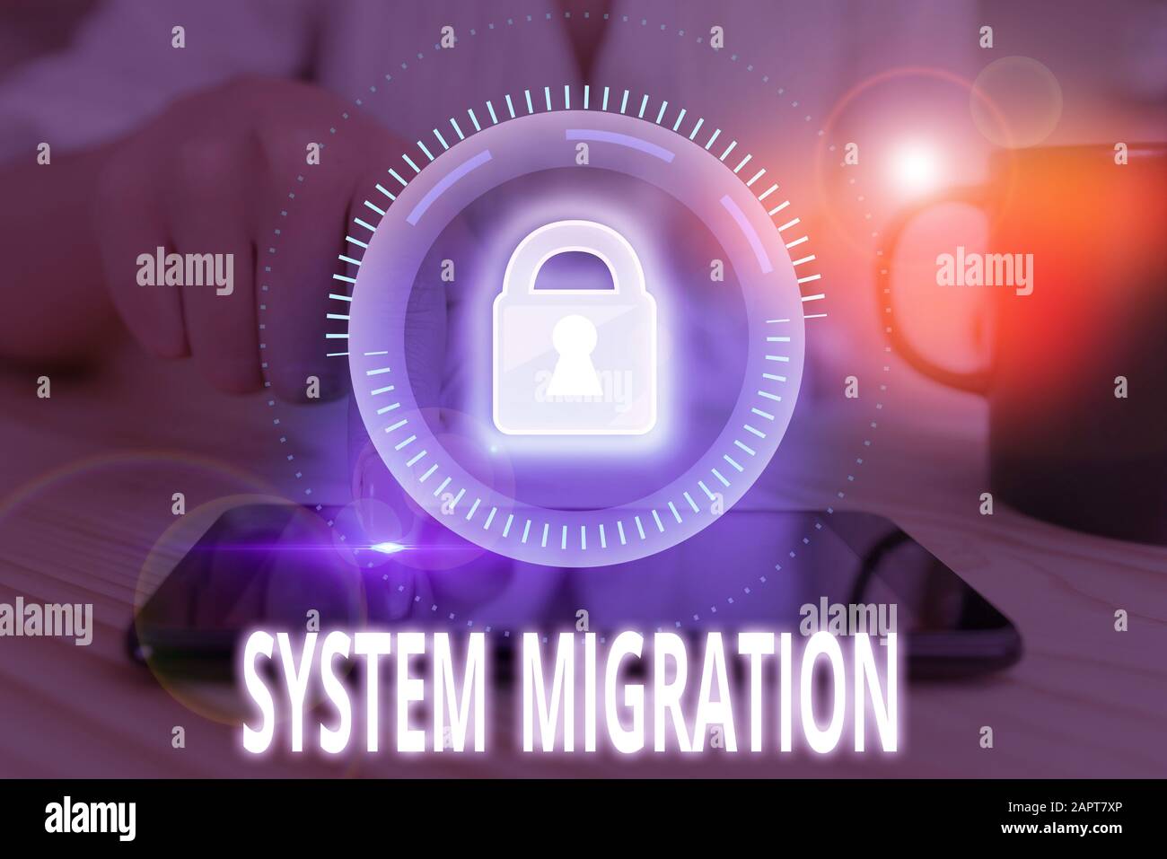 Conceptual hand writing showing System Migration. Concept meaning ...