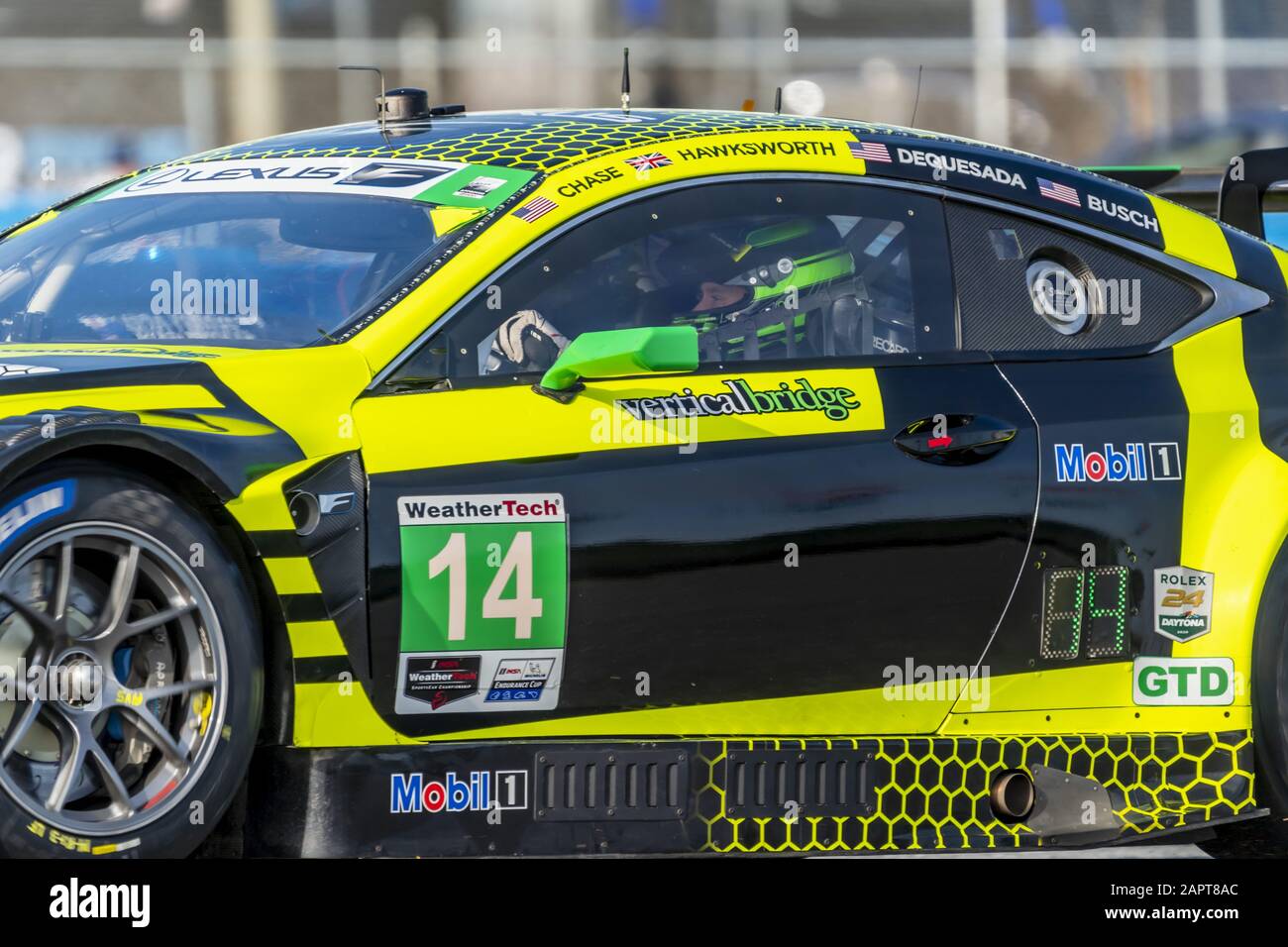 Daytona Beach, Florida, USA. 24th Jan, 2020. The AIM VASSER SULLIVAN ...