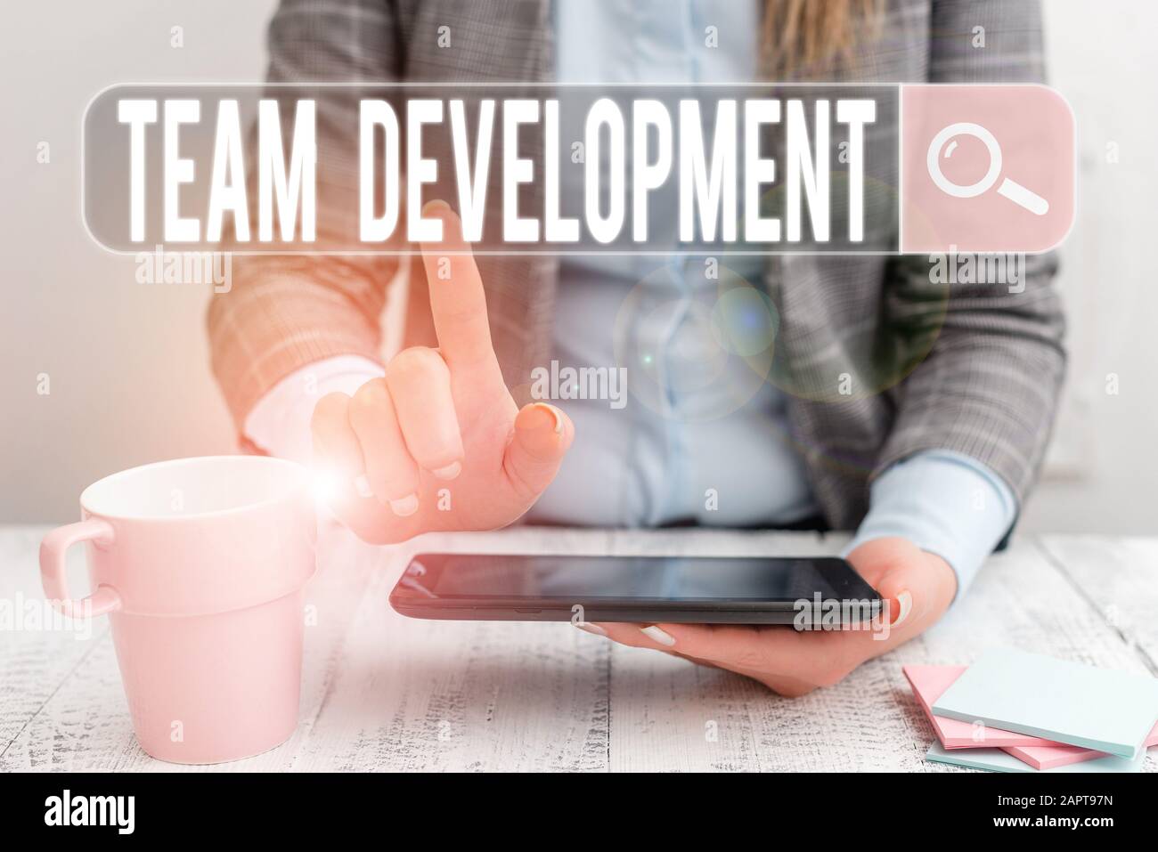 Handwriting text Team Development. Conceptual photo the enhancement of ...