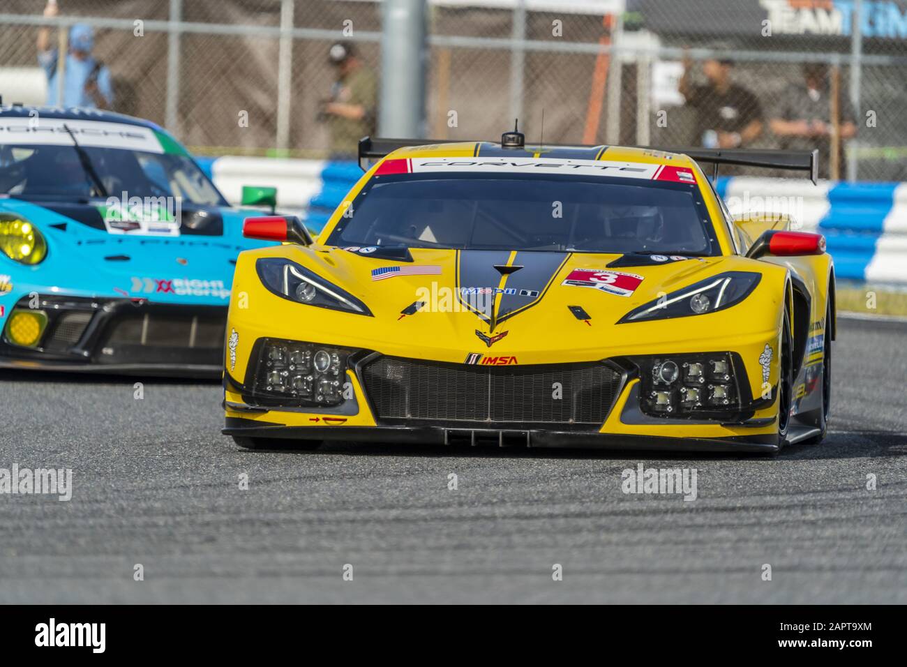 January 24, 2020, Daytona Beach, Florida, USA: The Corvette Racing ...