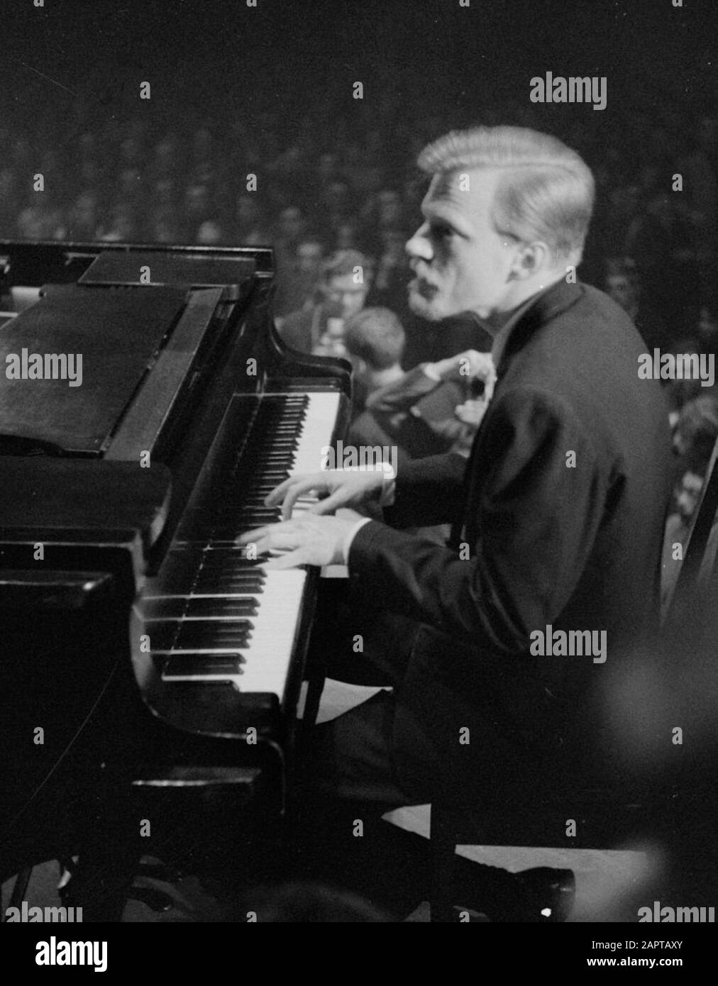 Live entertainment concert hall Black and White Stock Photos & Images ...