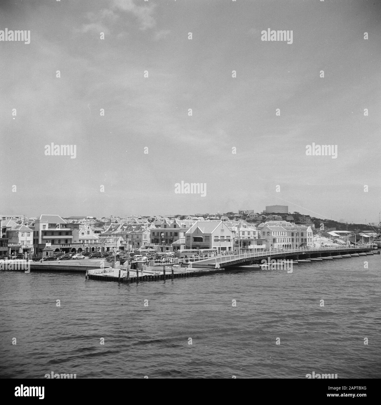 Punda on the handelskade Black and White Stock Photos & Images - Alamy