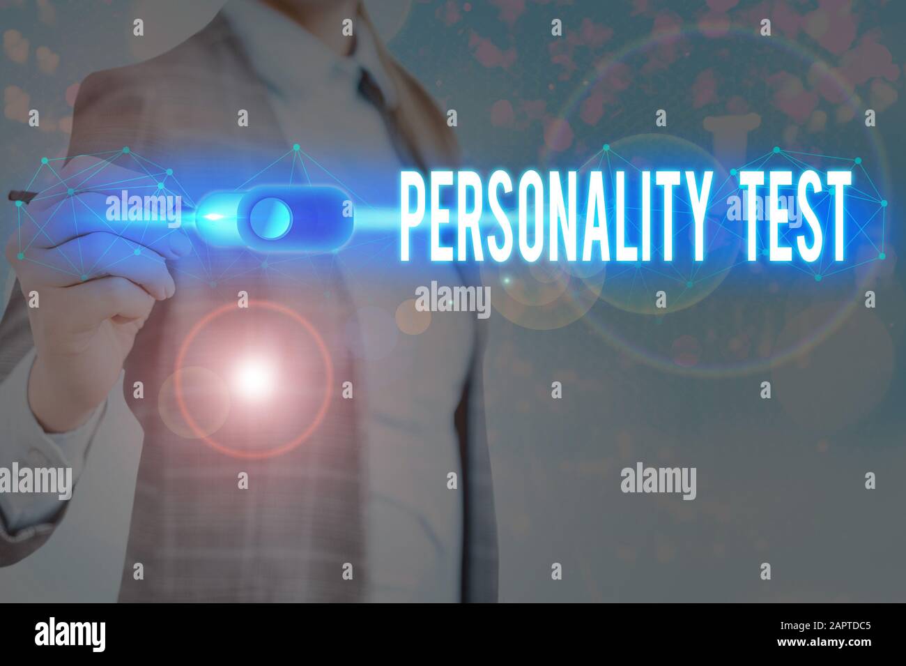 Handwriting text writing Personality Test. Conceptual photo A method of ...