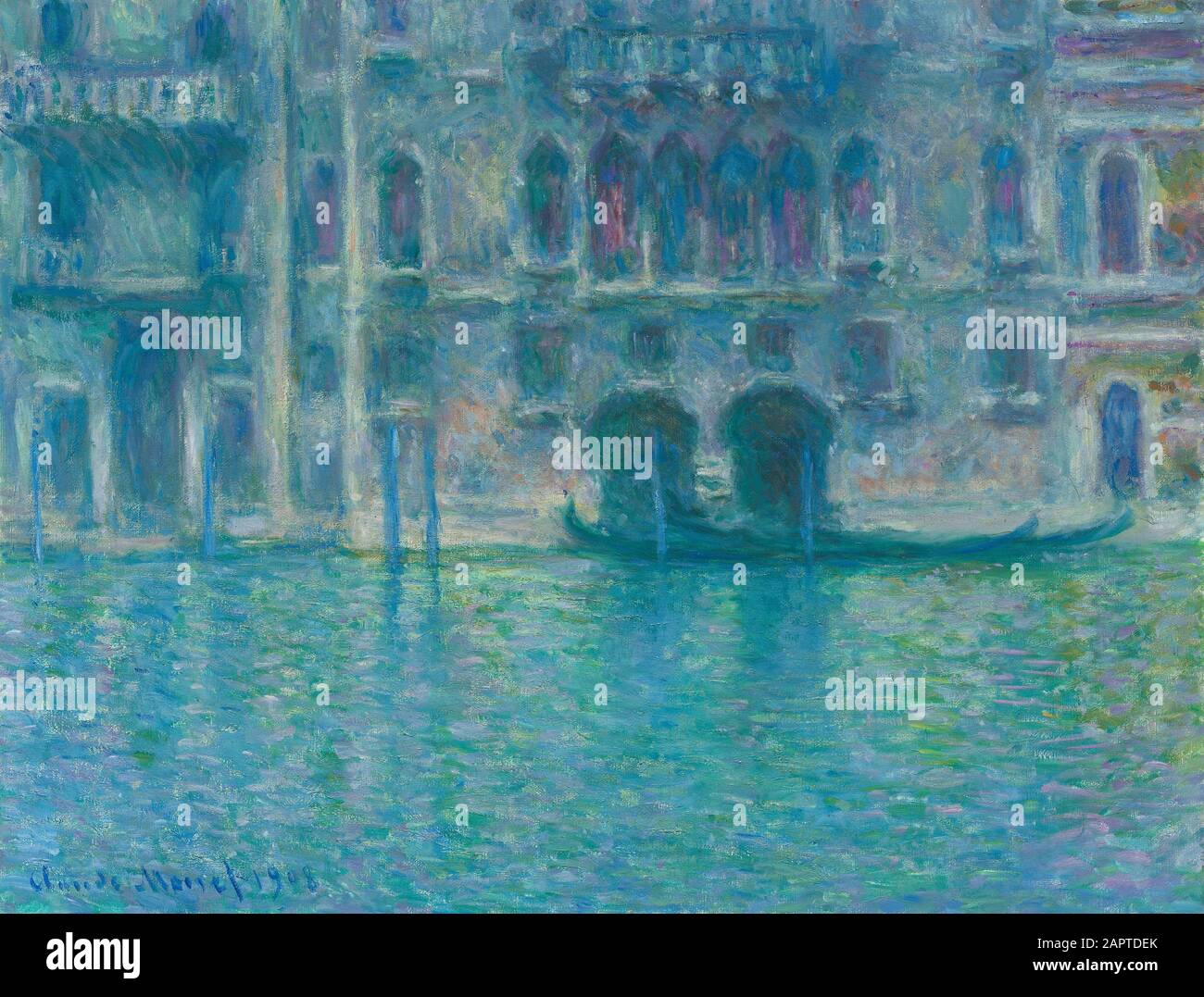 Vintage Claude Monet painting Stock Photo - Alamy