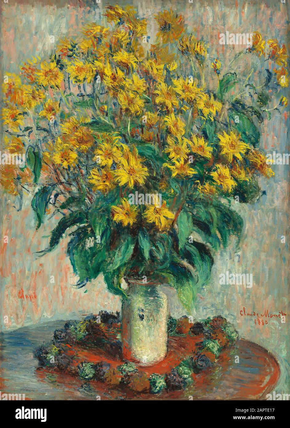 Vintage Claude Monet painting Stock Photo - Alamy