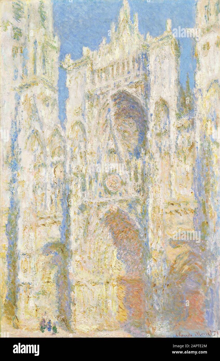 Vintage Claude Monet painting Stock Photo - Alamy