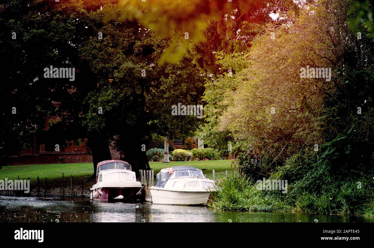 boats river avon stratford upon avon uk Stock Photo - Alamy