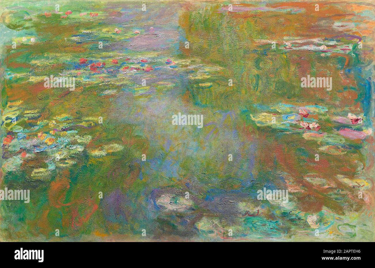 Vintage Claude Monet painting Stock Photo - Alamy