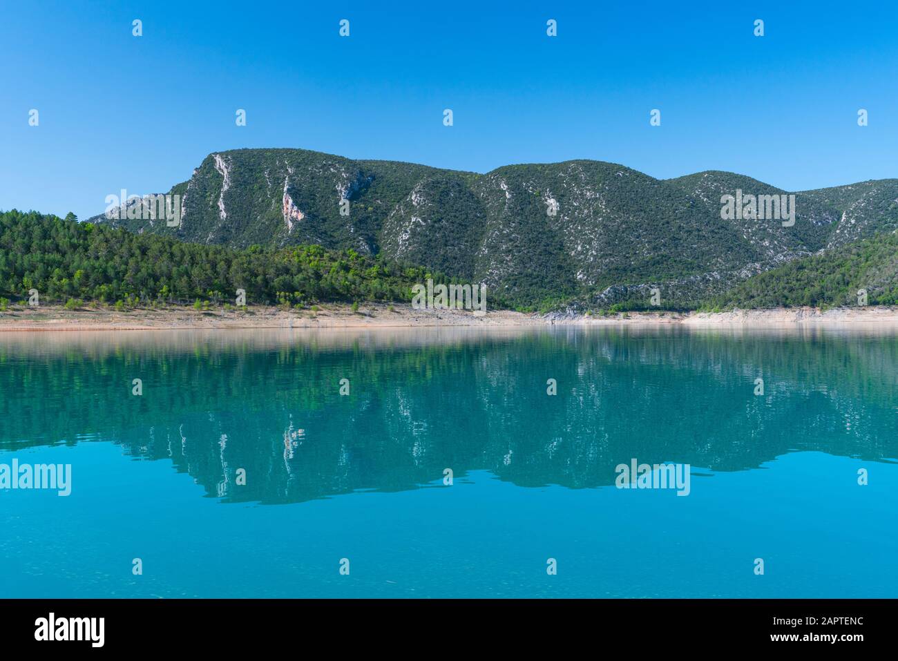 Canelles Reservoir, Montrebei Gorge, Congost de Mont Rebei, Noguera ...