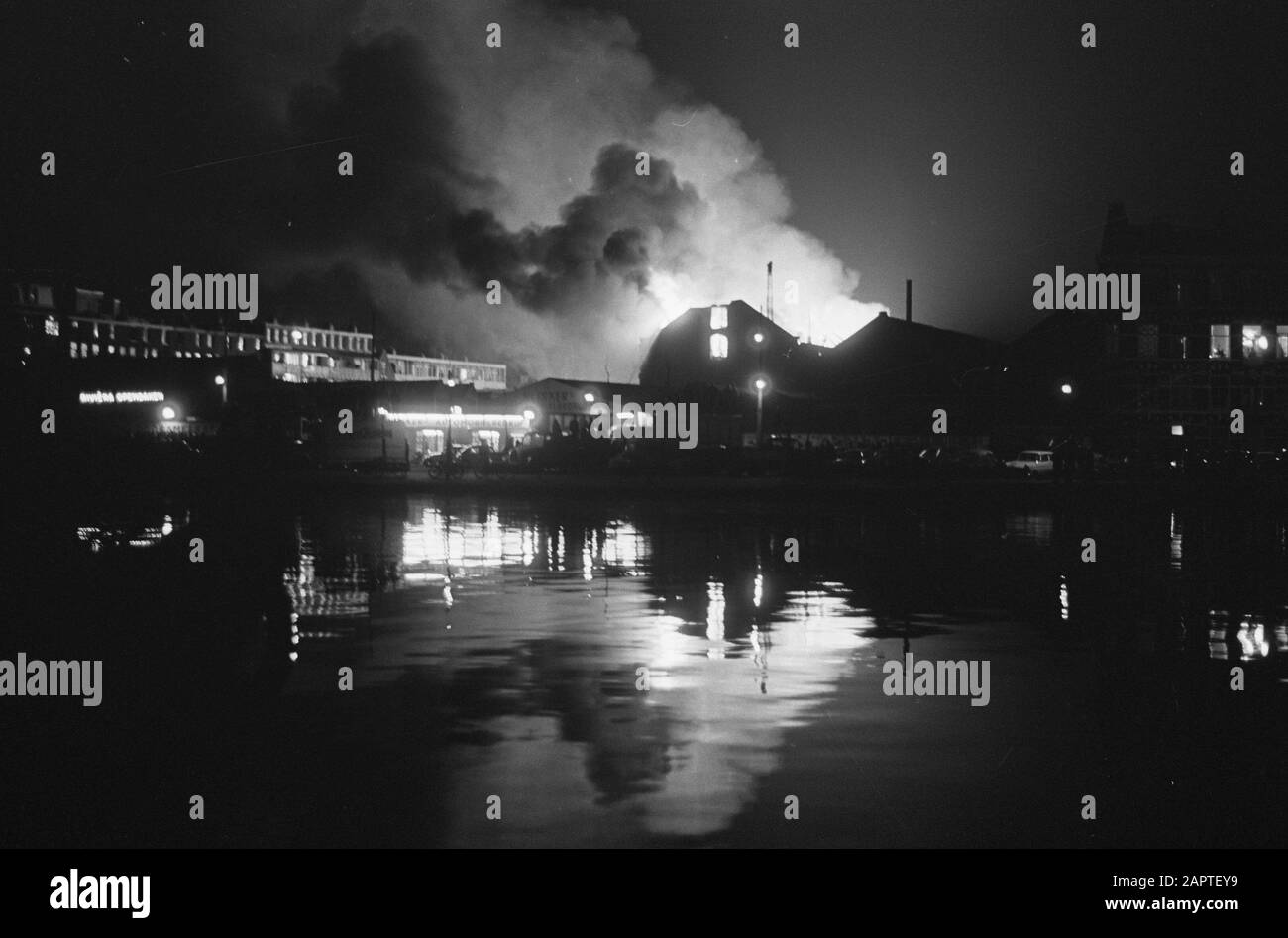 Large fire at the Wibautstraat in Amsterdam, Overview of the fire Date ...