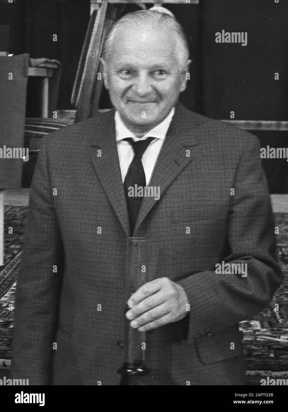 Hans Müller (Austria) at the International Chess Quarter Camp in Bladel ...
