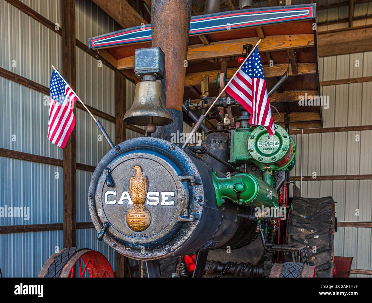 American Train Engine Stock Photo - Alamy