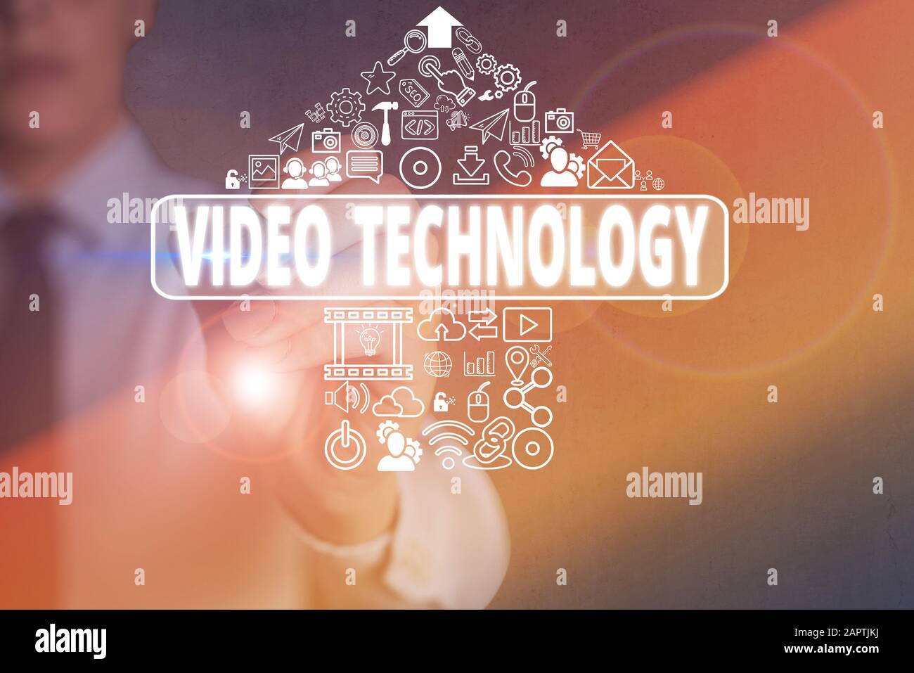 Conceptual hand writing showing Video Technology. Concept meaning ...