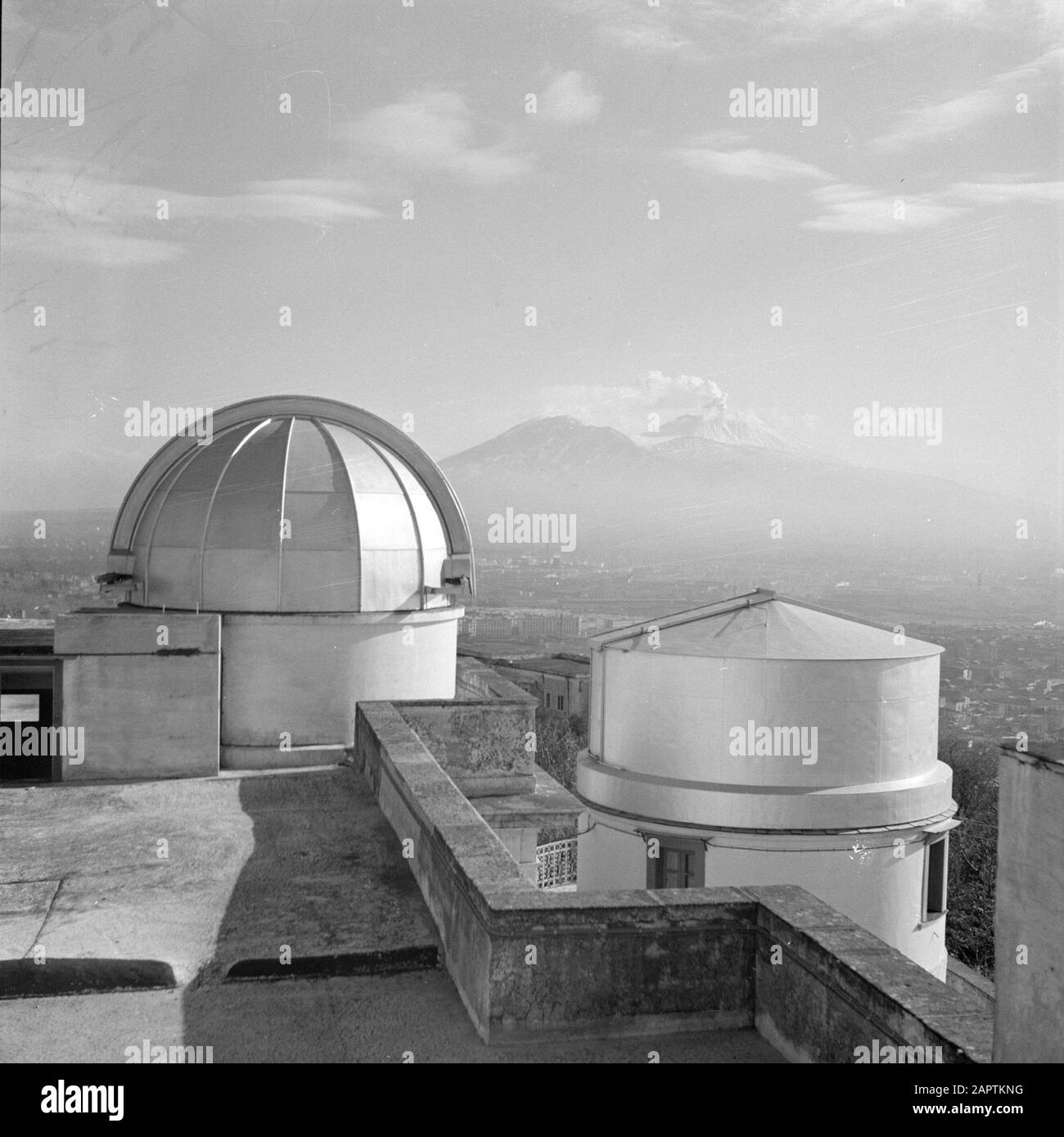Visit to Naples and Vesuvius The Observatory overlooking Vesuvius Date ...