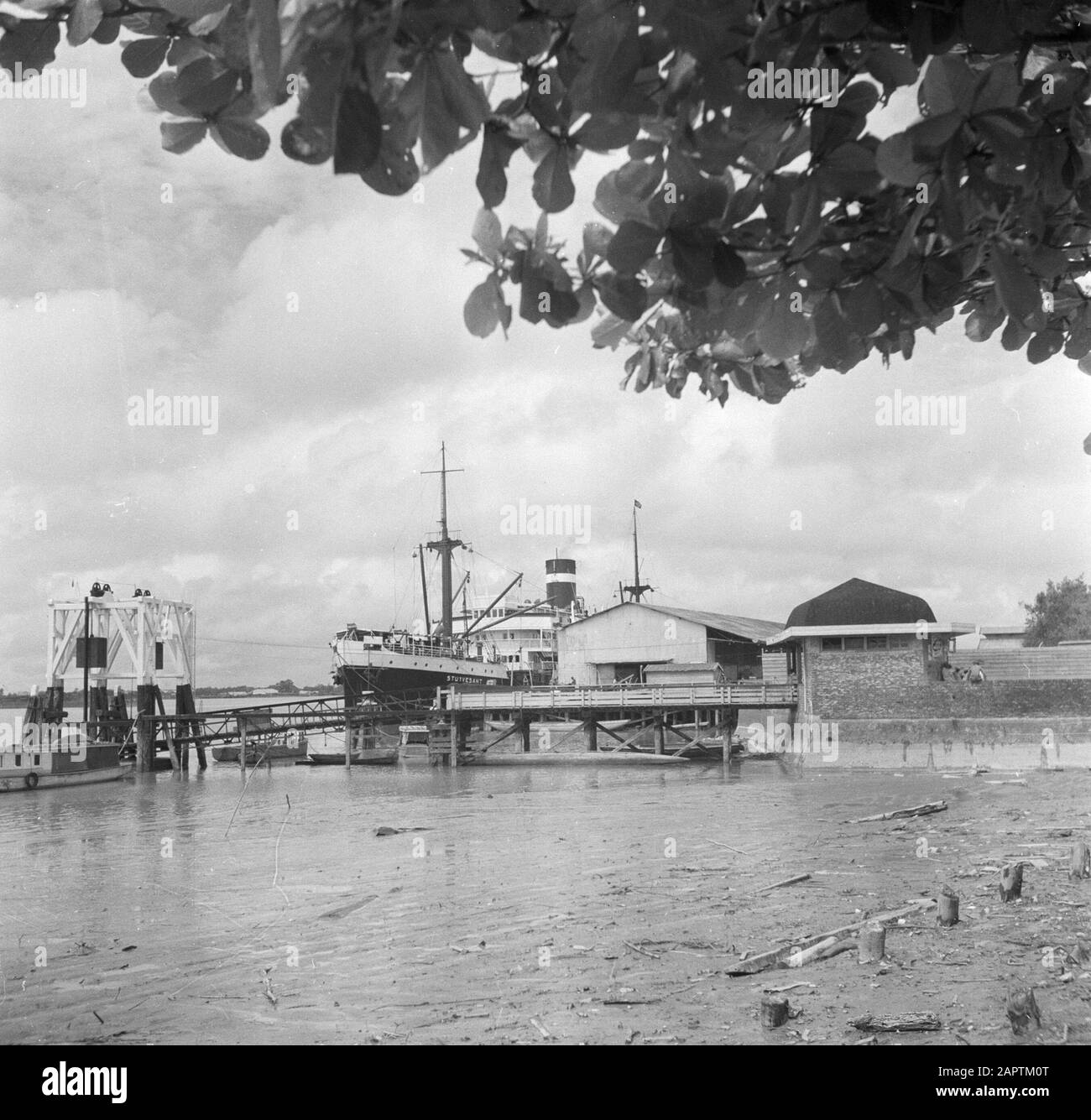 Travel to Suriname and the Netherlands Antilles The passenger ship ss ...