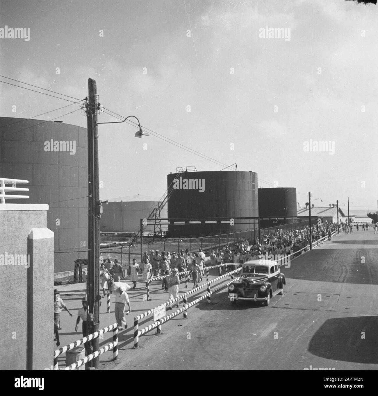 Travel to Suriname and the Netherlands Antilles Staff leave the Lago ...