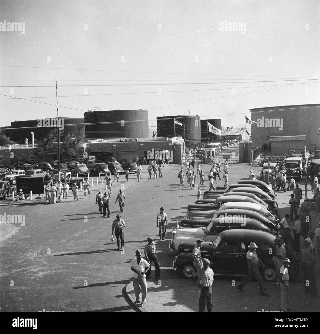 Travel to Suriname and the Netherlands Antilles Staff leave the Lago ...