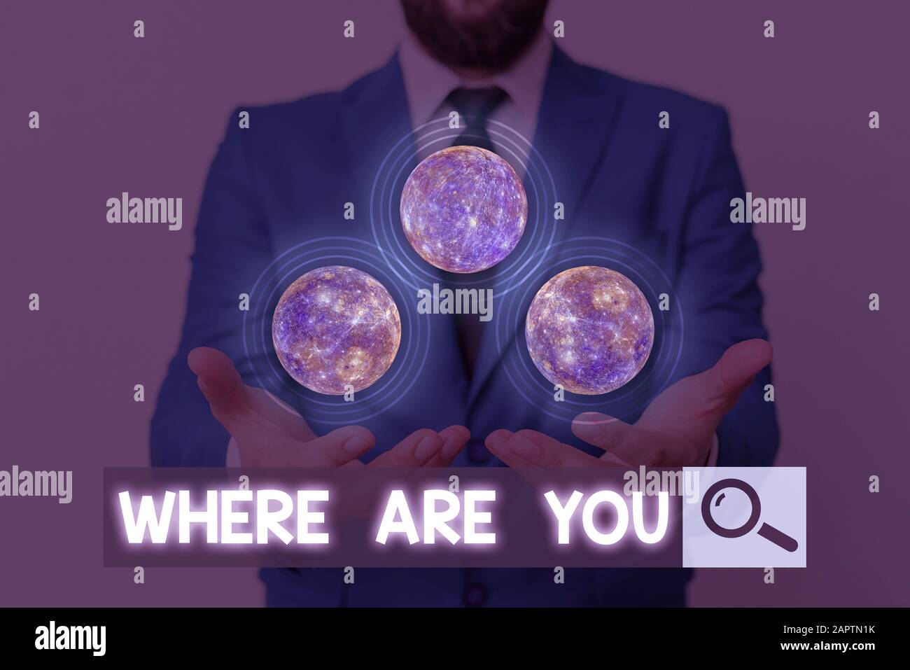 Writing note showing Where Are You. Business concept for Give us your ...