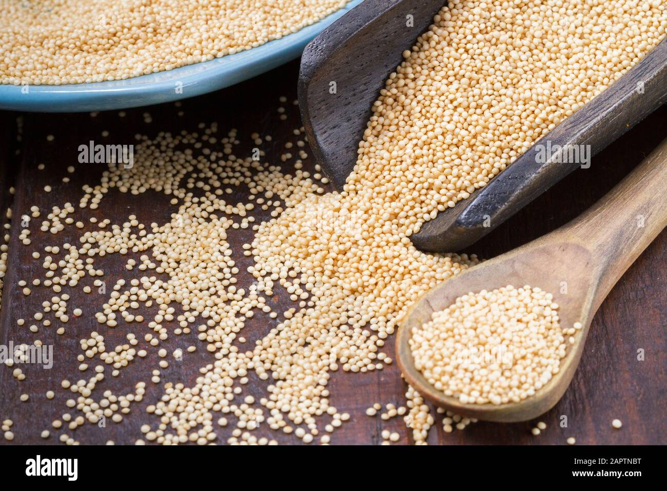 grains and amaranth energetic bar on the table - Amaranthus Stock Photo ...