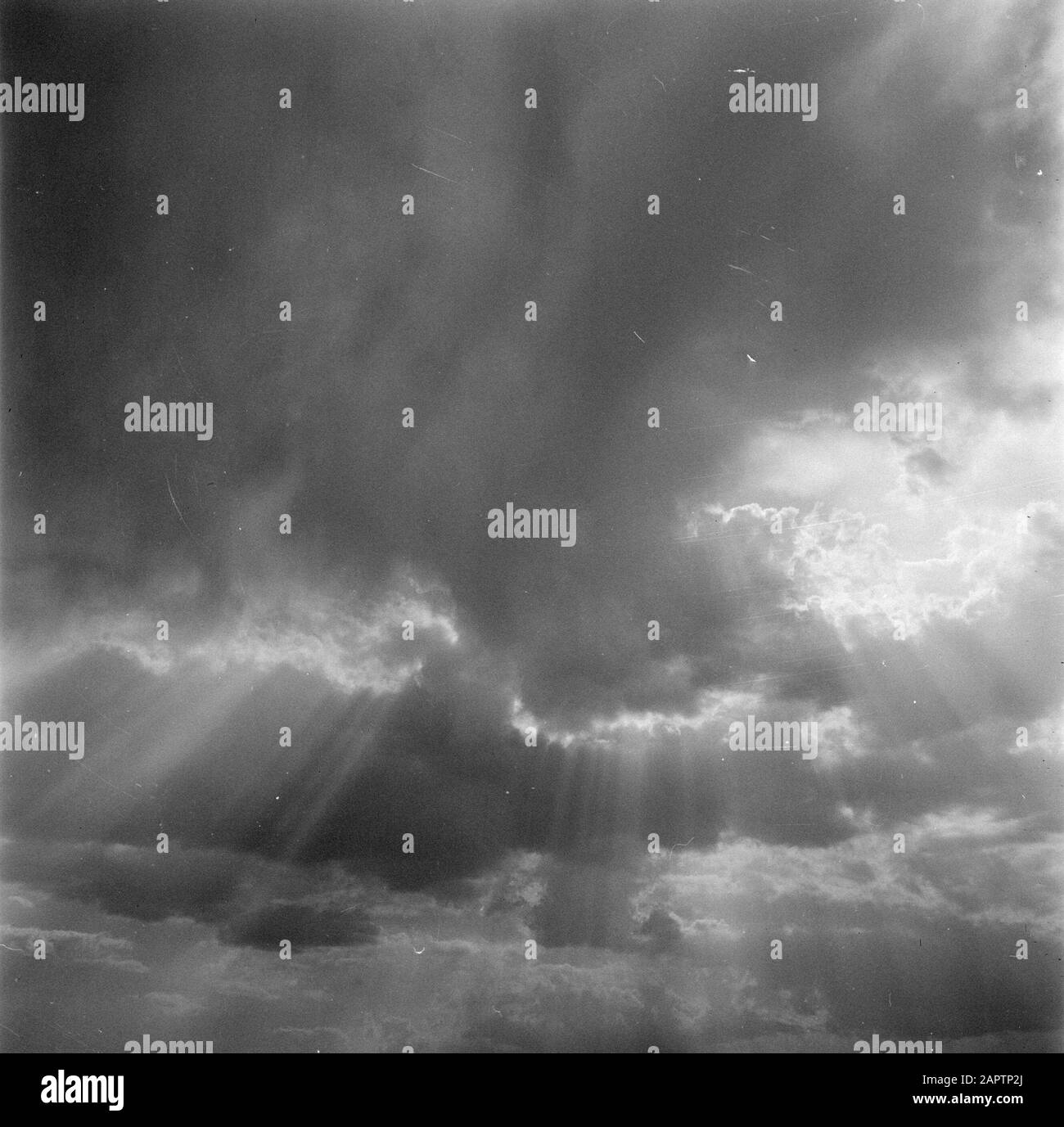 Nature Dutch cloud skies Date: 1937 Location: Netherlands Keywords: sky ...