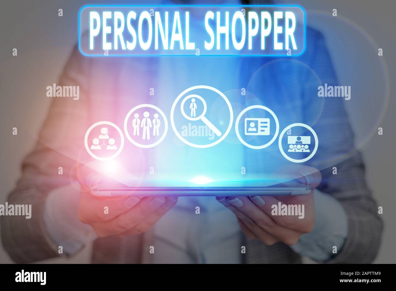 Conceptual hand writing showing Personal Shopper. Concept meaning ...