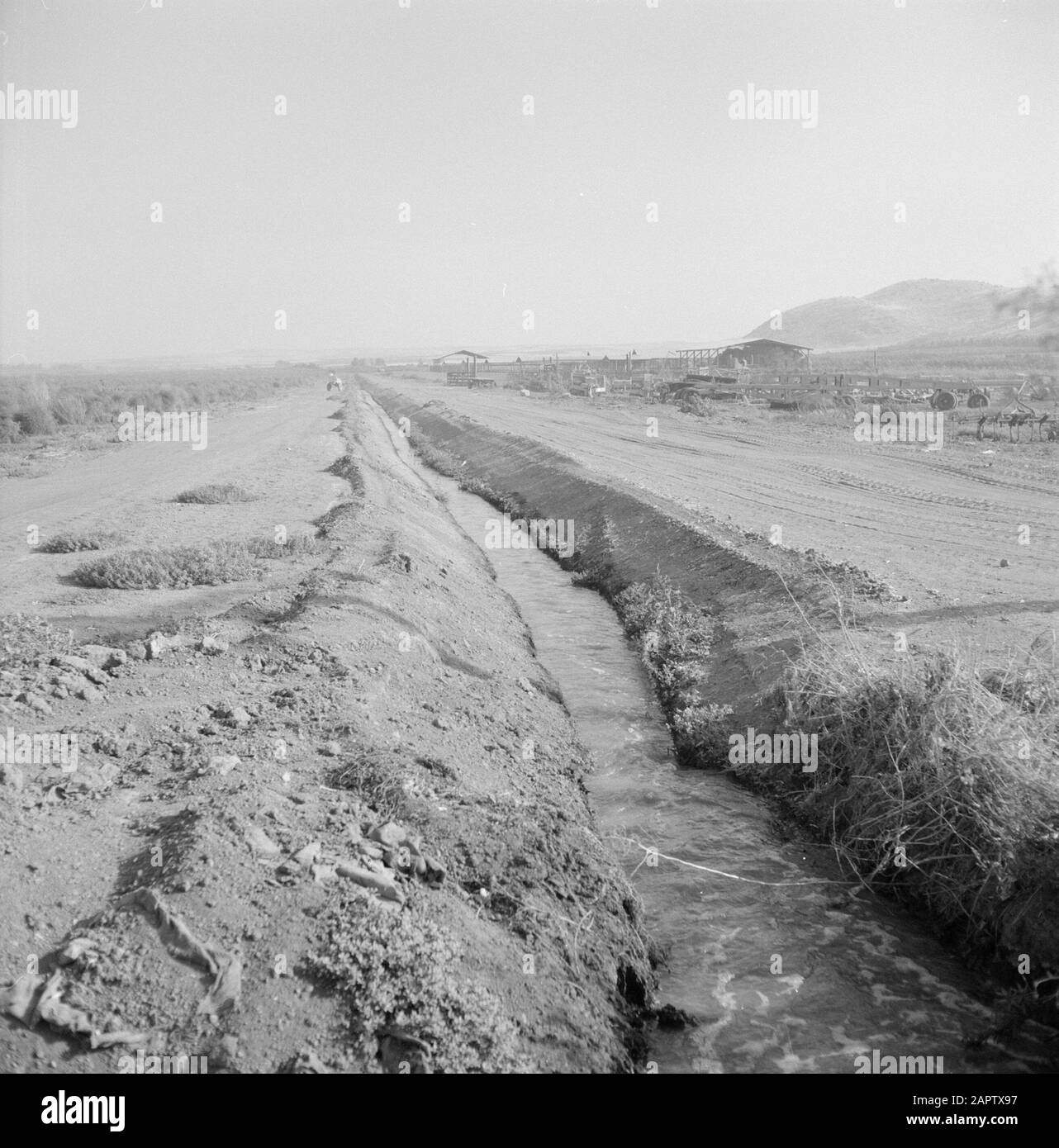 Israel: Huleh Irrigation Channel Date: undated Location: Huleh, Israel ...