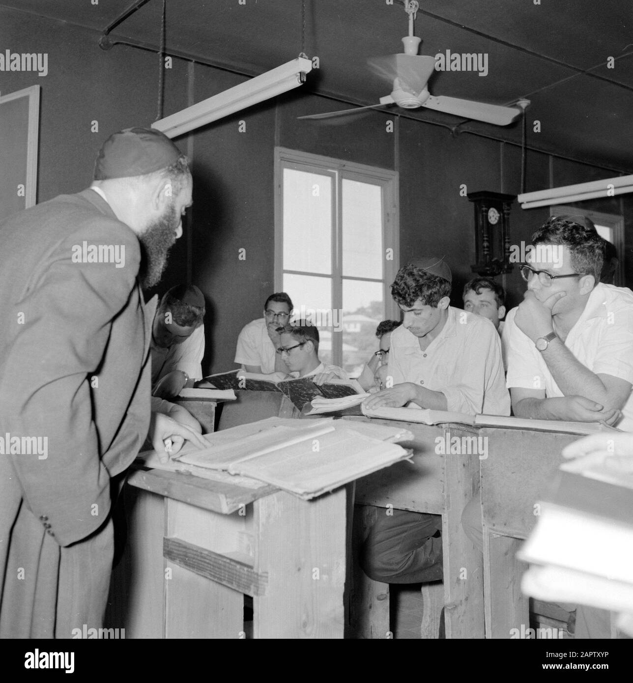 Israel: Kfar Hassidim (Hasidim). Annotation: A Yeshiva or Yesjieve ...