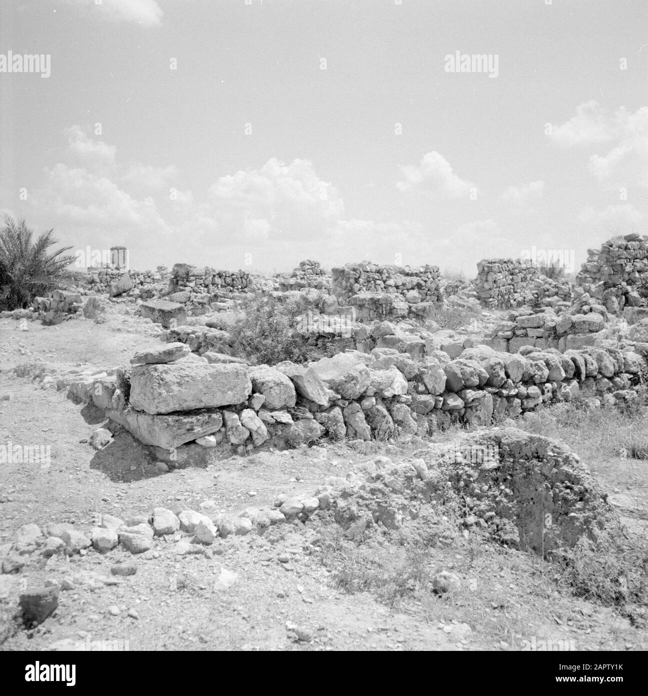 Israel: excavations Megido (Megiddo Stock Photo - Alamy