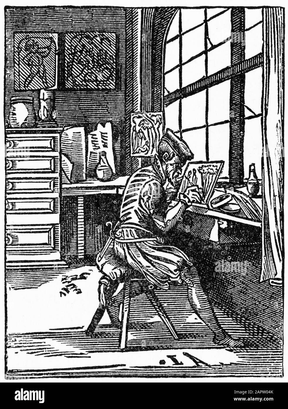 Manuscript painter hi-res stock photography and images - Alamy