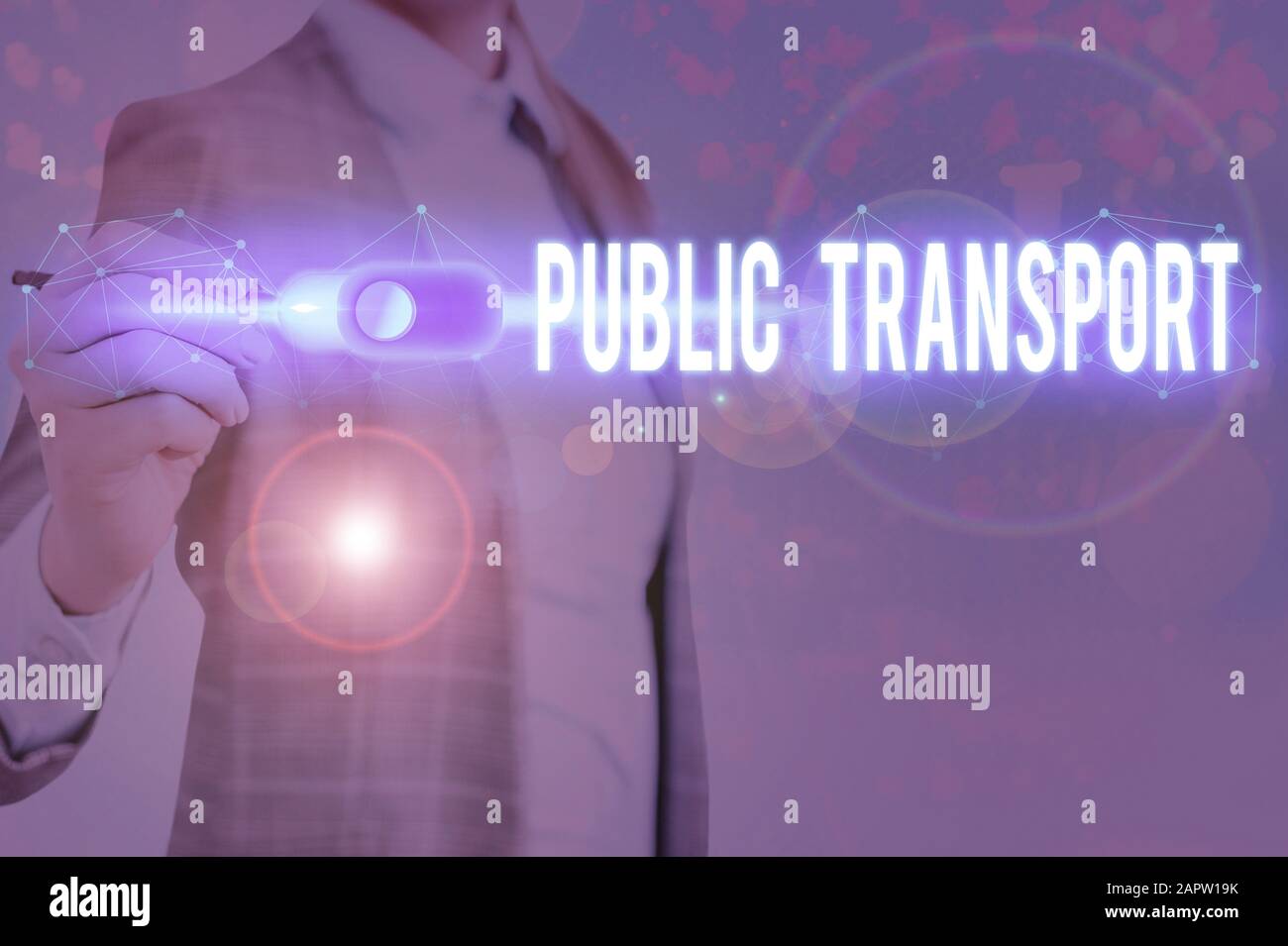 Handwriting text writing Public Transport. Conceptual photo transport ...