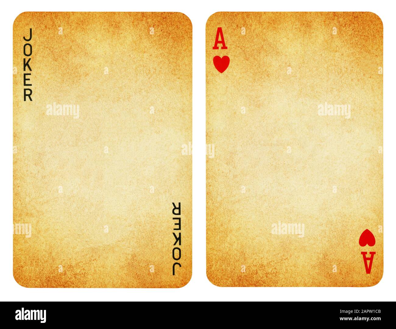 Blank playing card isolated hi-res stock photography and images - Alamy