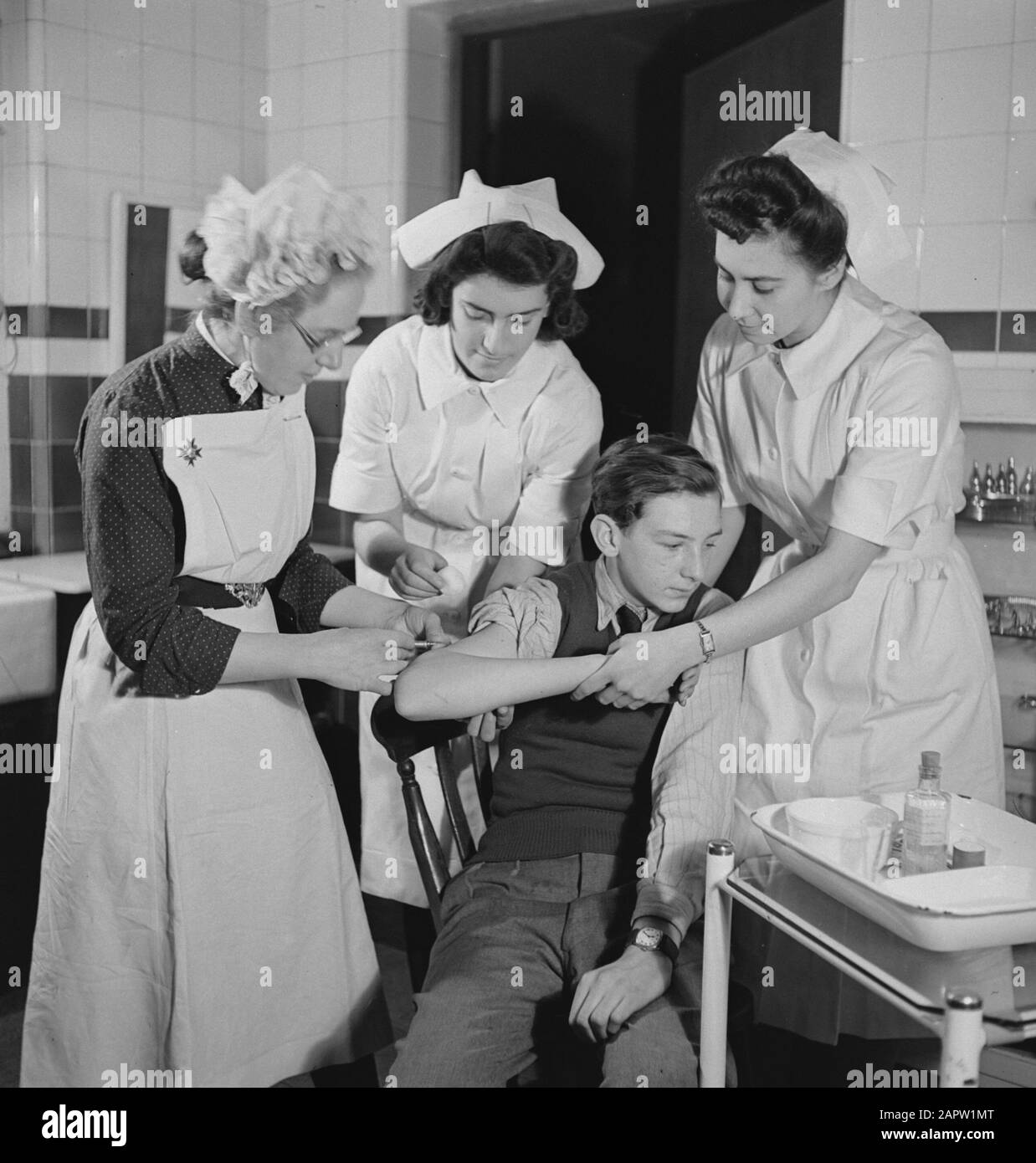 Nurses of britain Black and White Stock Photos & Images - Alamy