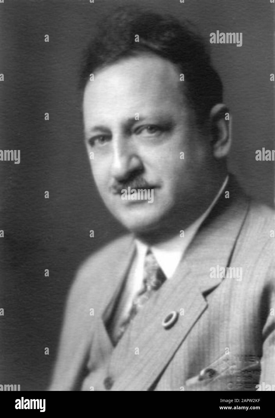 Portrait of Dr. J. Samuels, the creator of a method to combat cancer ...