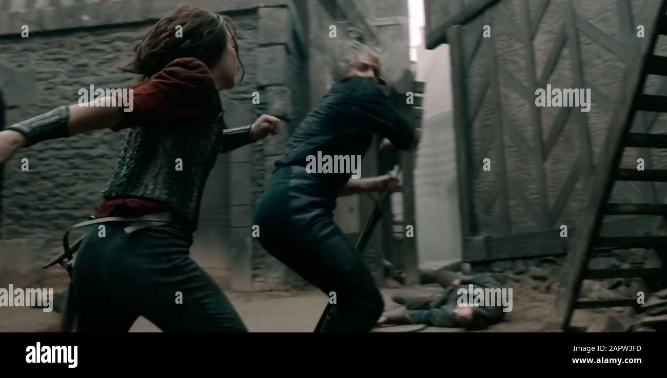 Los Angeles.CA.USA. Henry Cavill and Emma Appleton in a scene in ...